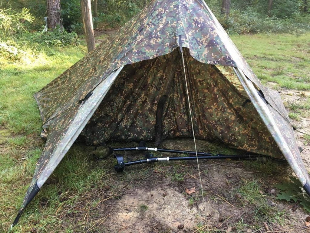 Review: DD-tarp XL MultiCam – Stichting Wild-Kamperen.nl